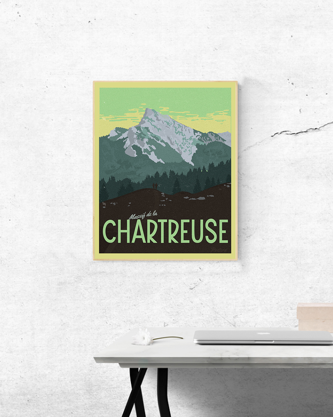 Affiche du Massif de la Chartreuse Affiche du Massif de la Chartreuse ...