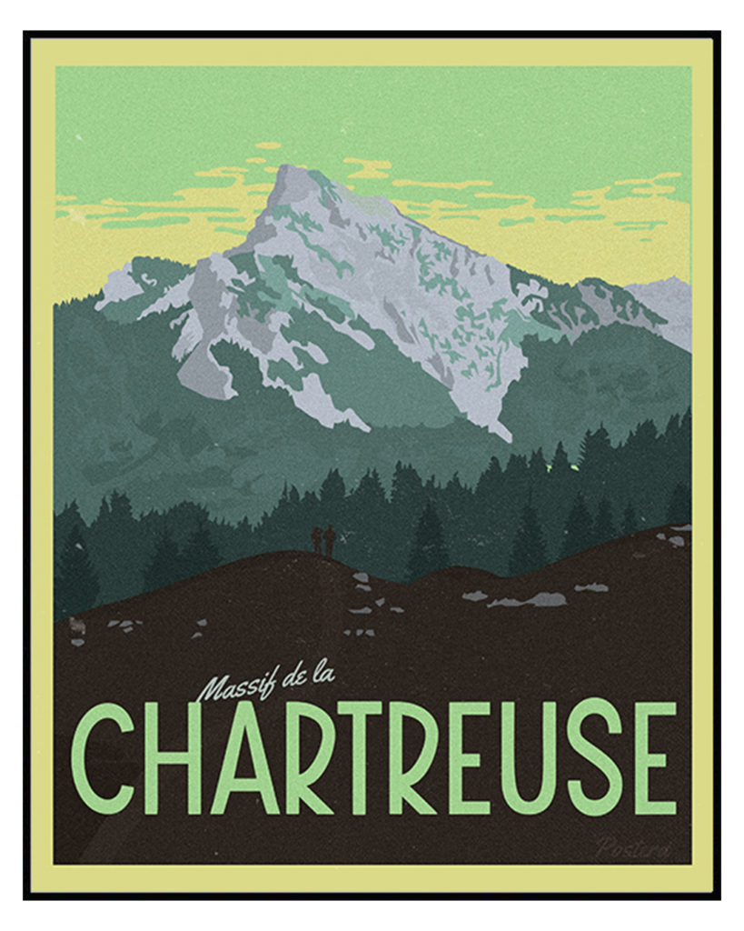 Affiche du Massif de la Chartreuse Affiche du Massif de la Chartreuse ...
